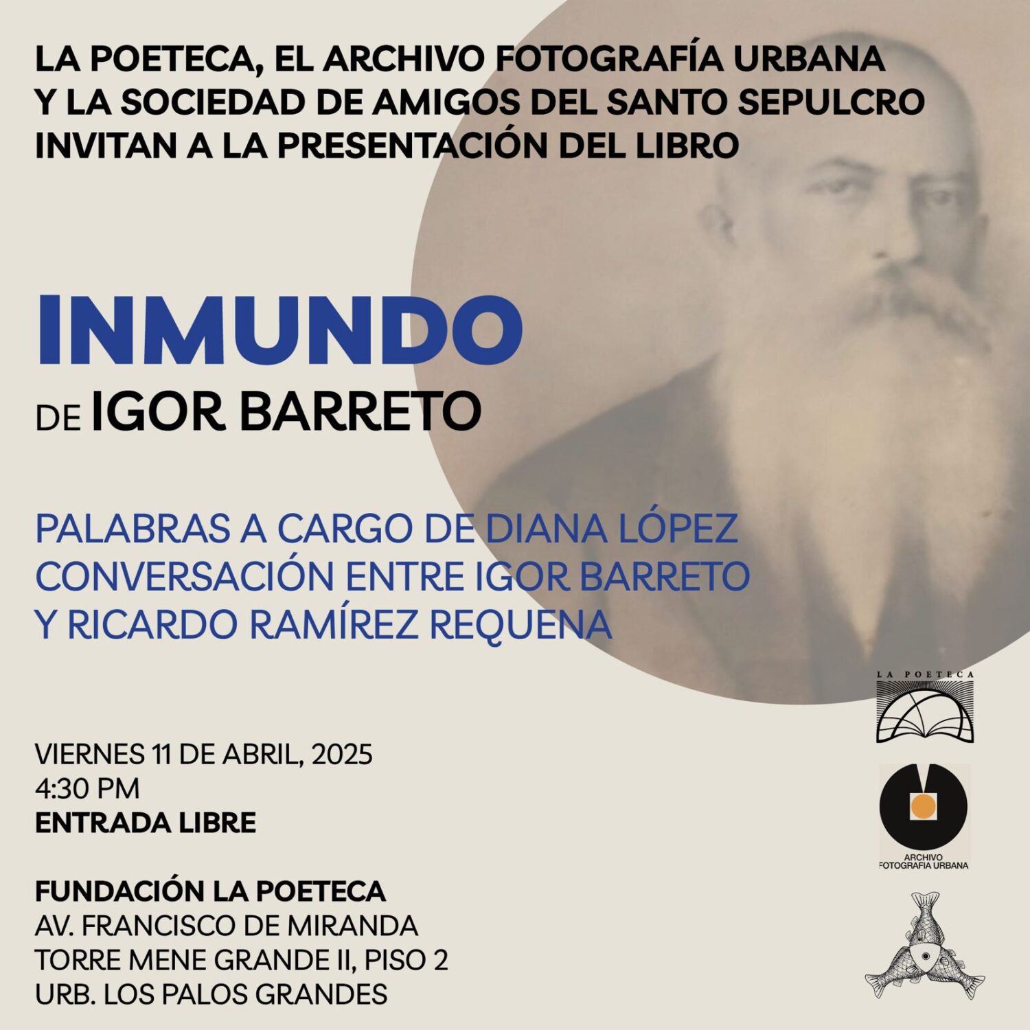 Presentación del poemario "Inmundo" de Igor Barreto - El Archivo